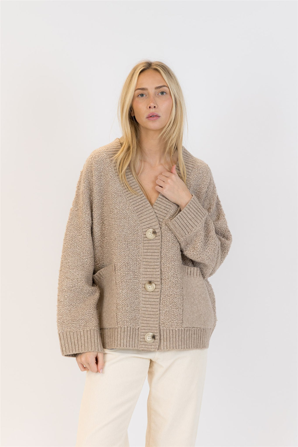 Silva Luxe Cardigan | Camel – smash.house.clothing