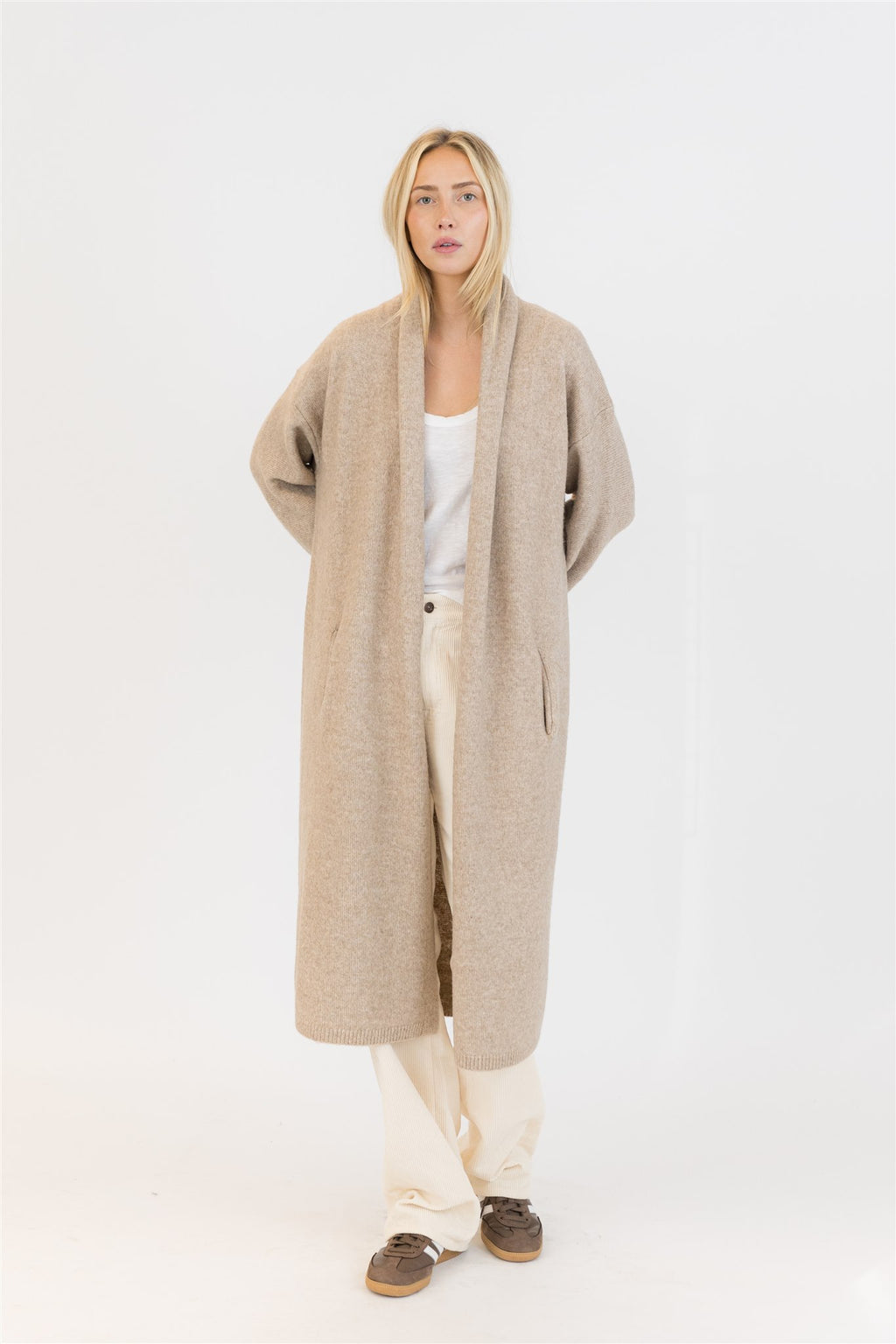 Hugh Collar Coat | Camel – smash.house.clothing